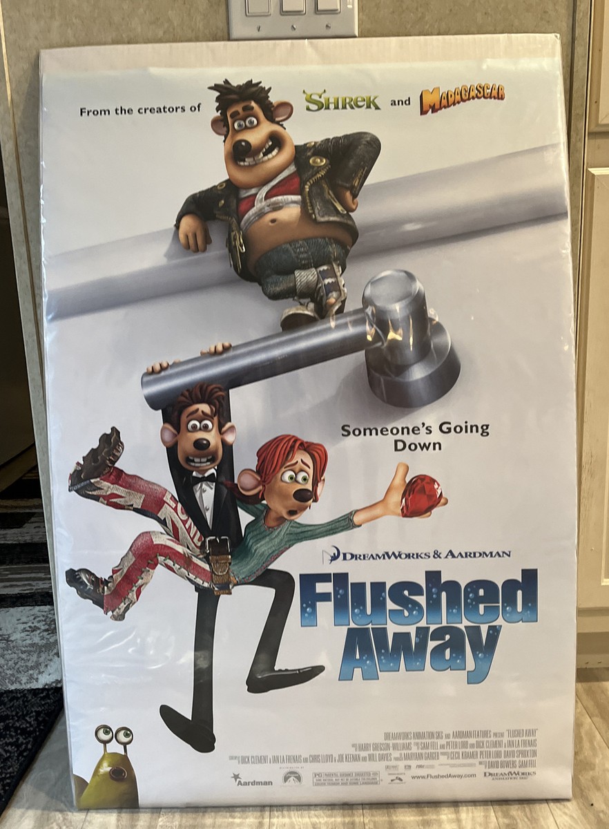 Flushed Away Movie Poster “Flushed Away” (Teaser / Advance