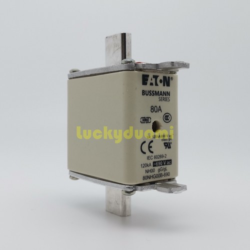 80NHG00B-690 80A AC 690V 120 kAIC gL/gG Bussmann low voltage NH Fuse | eBay