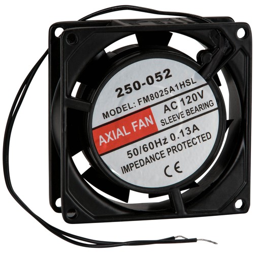 Cooling Fan 120 VAC 80 x 80 x 25mm 18 CFM | eBay