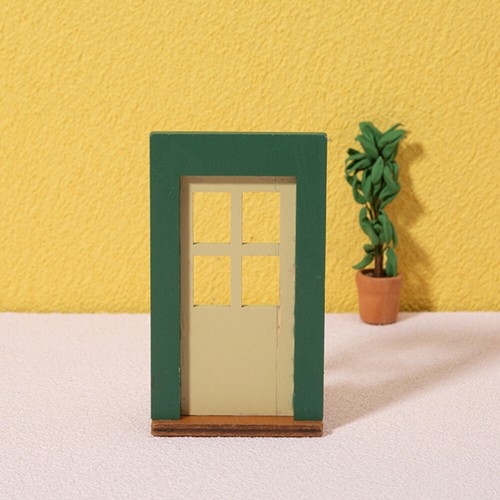 Mini Door Doll House Doors Decoration Miniature Dollhouse Accessories ...