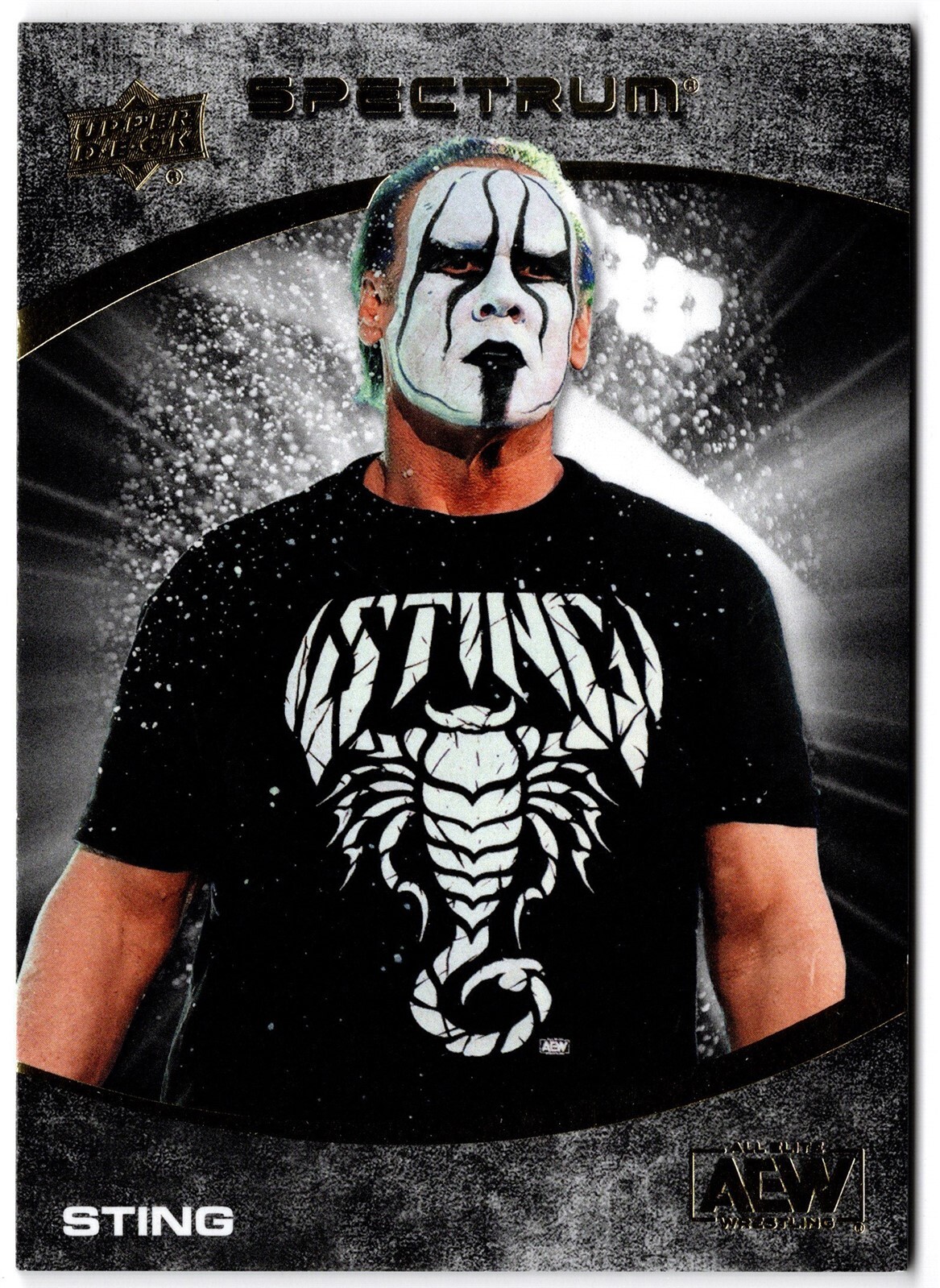 2021 Upper Deck AEW Spectrum - Dark #38 Sting /99 for sale online | eBay