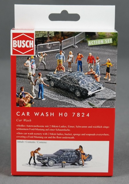 Busch 7824 A-set Car-wash H0 günstig kaufen | eBay