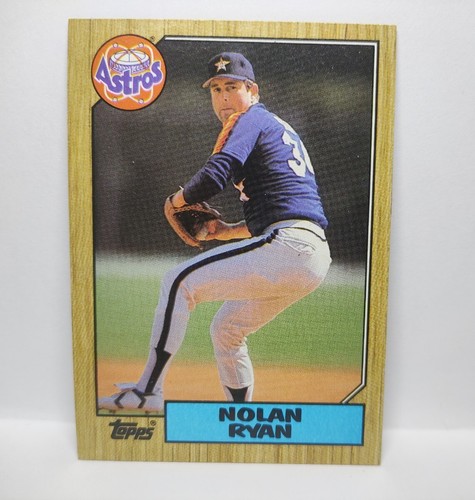 1987 Topps Nolan Ryan #757 HOF Houston Astros | eBay