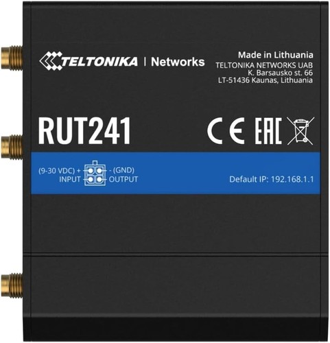 Teltonika RUT241 4G LTE Router New Sealed | eBay