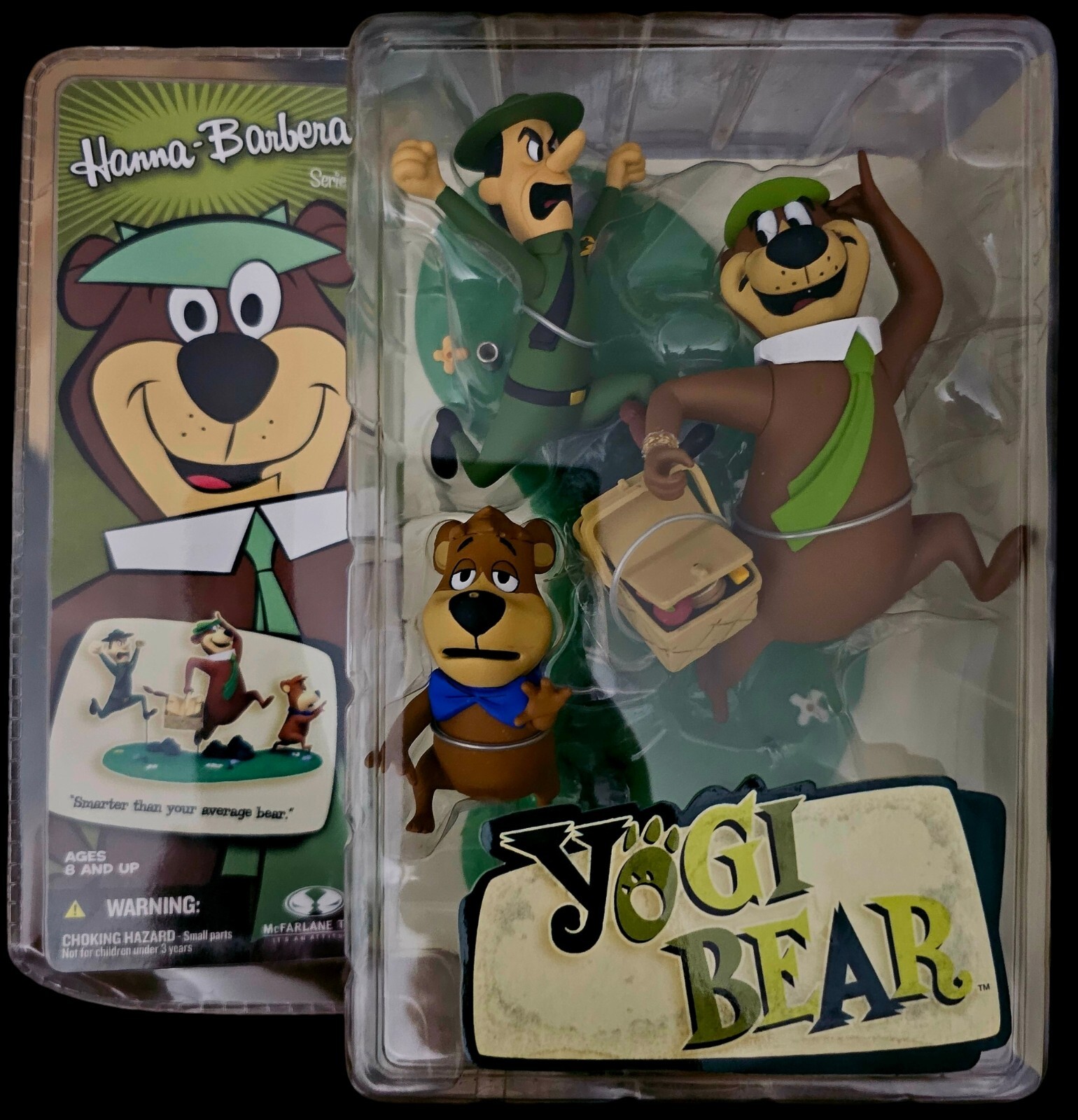 Yogi Bear–Hanna Barbera Figure Series 2, McFarlane Toys–New | eBay