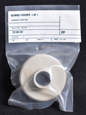 Georg Fischer Reducer Bushing PP 63-25mm 2" x 3/4" Butt Fusion 727.991. ...