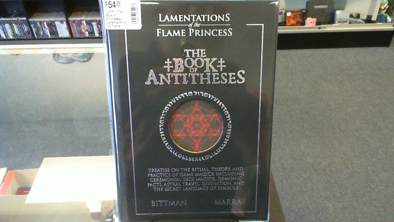 Lamentation of the Flame Princess The Book of Antitheses Sourcebook LFP0076 for sale online | eBay