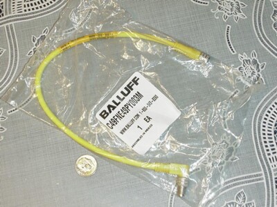 Balluff C49FNE49PY003M 3 Pin Connector Cable 12 inch NEW! | eBay