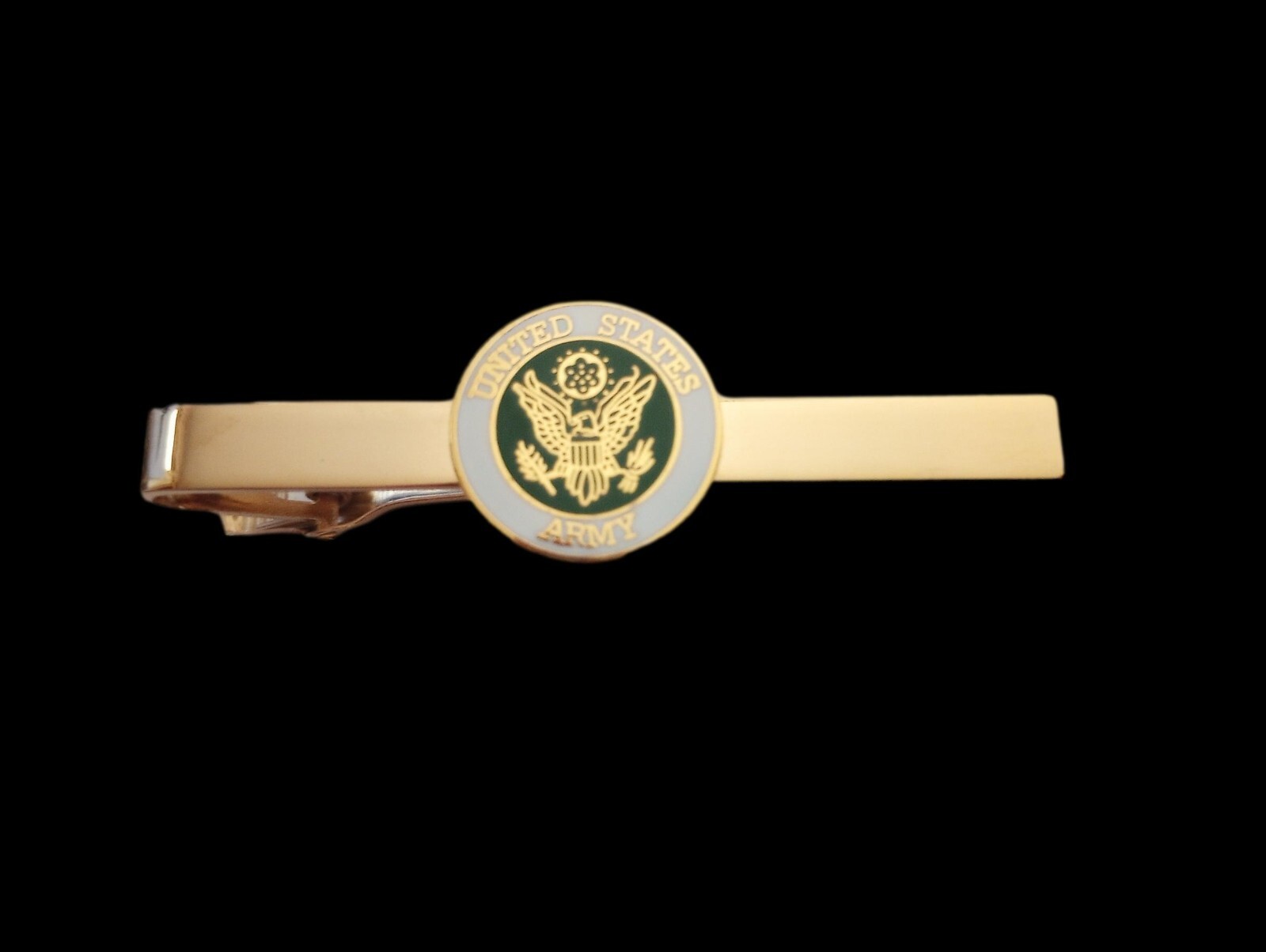 U.S MILITARY ARMY TIE BAR OR TIE TAC CLIP ON TYPE UNITED STATES ARMY U ...