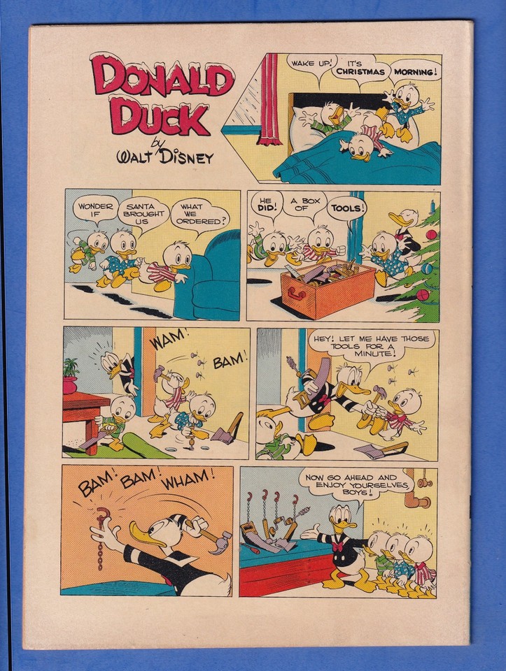 Four Color #256 Walt Disney's Donald Duck Luck of the North Carl Barks ...