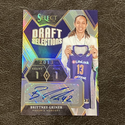 2024 Panini Select WNBA Draft Selections Signatures Brittney Griner ...