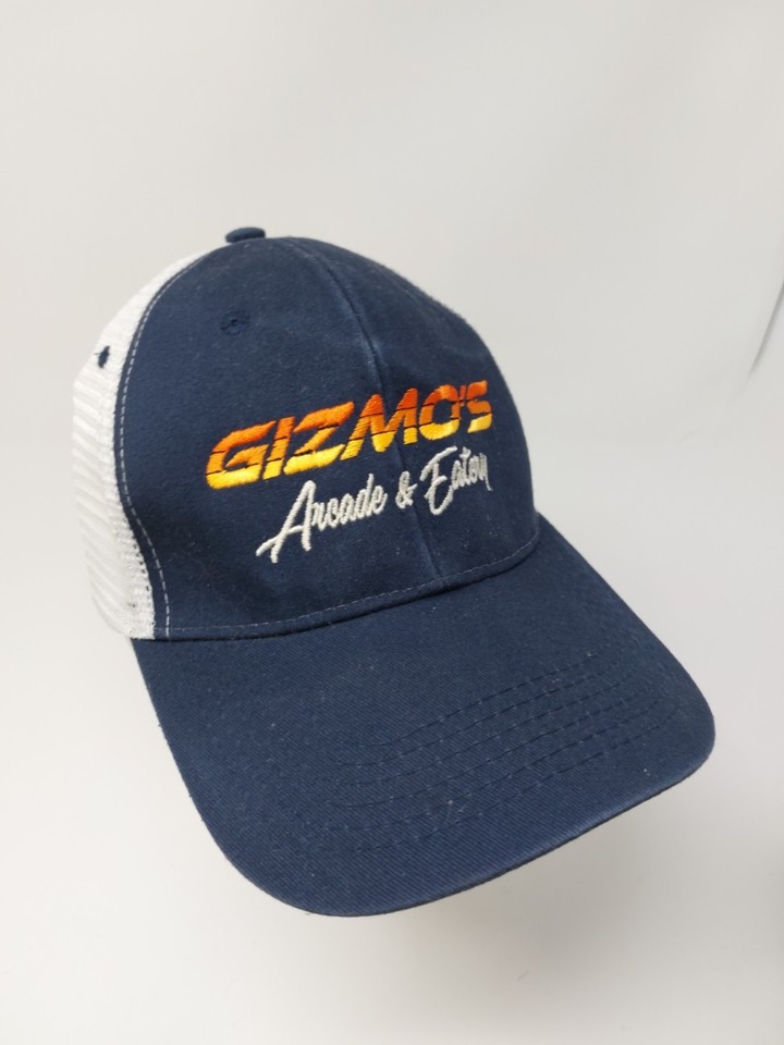 GIZMOS Arcade & Eatery Strap Back Hat Adjustable Mesh Back Cap | eBay