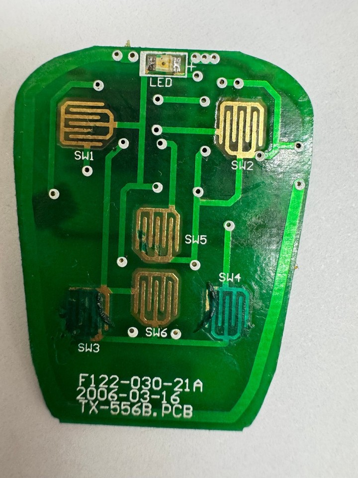 MARKSMAN 3-BUTTON H50T21 H5OT21 REMOTE IC: 1640B-T01 KEY FOB KEYLESS ...