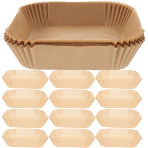 100Pcs Baking Tray Air Fryer Food Liner French Fries Baking Tray Baking ...