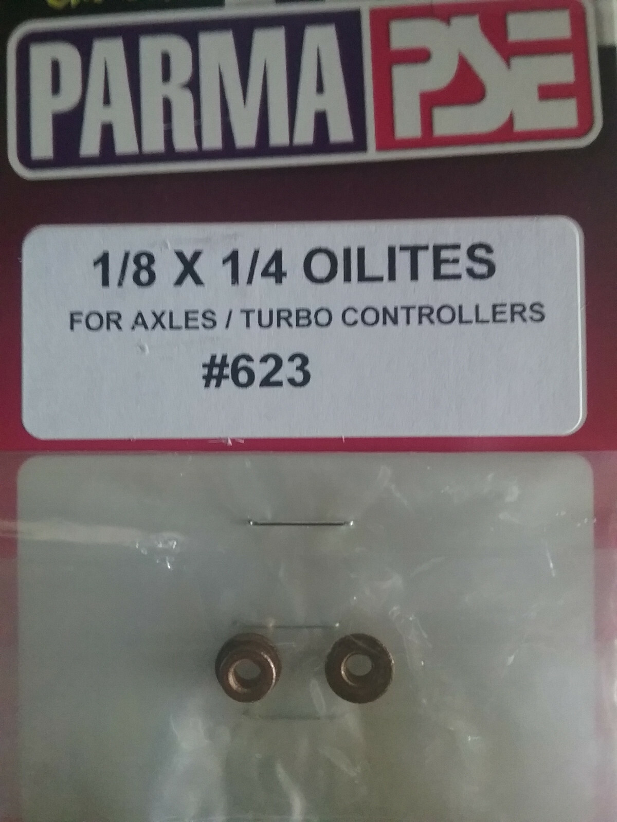Parma 623 New 1/8 X 1/4 Oilites For Axles / Turbo Controllers - 1 Pair ...
