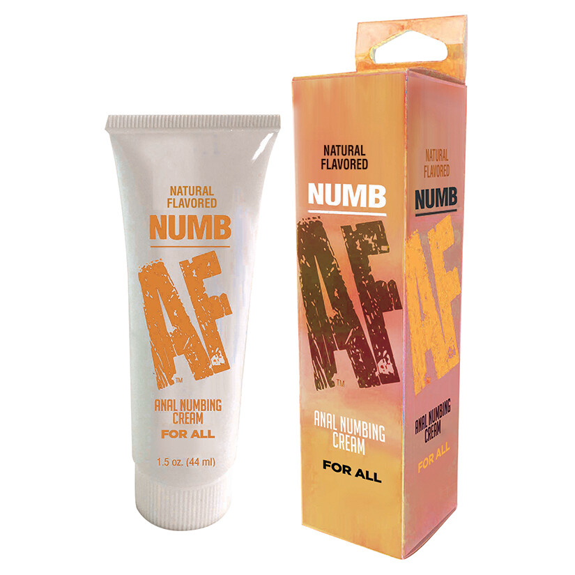 Numb AF Anal Desensitizing Gel Unflavored 1.5oz Personal Lubricant ...