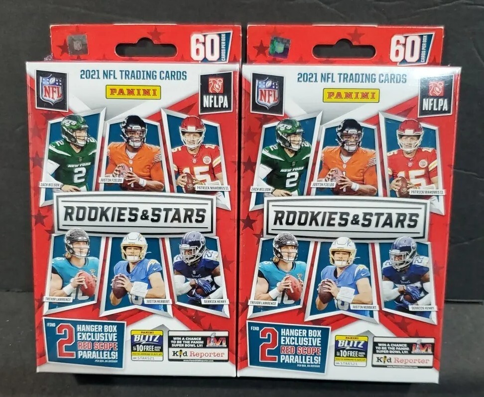 2021 Panini NFL Rookies & Stars Football Hanger Box (2 Boxes) | eBay