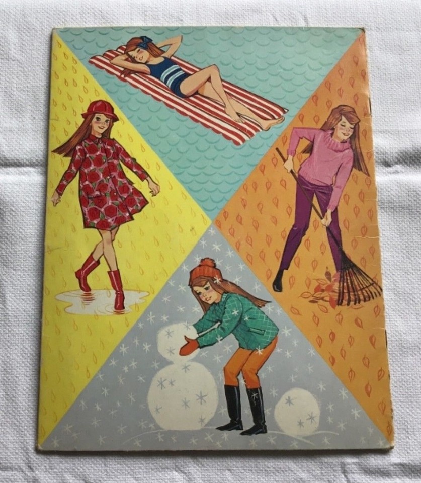 Vintage 1966 Ideal Toy Corporation & Whitman, Dodi Paper Doll Pepper's ...