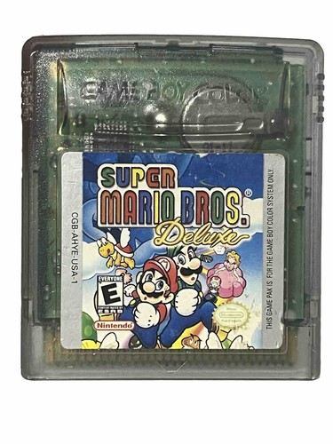 Super Mario Bros. Deluxe Gameboy Color (Authentic, Tested And Working ...