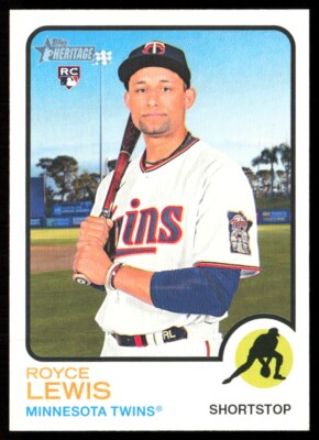 2022 Topps Heritage High Number Royce Lewis RC Minnesota Twins #515 | eBay