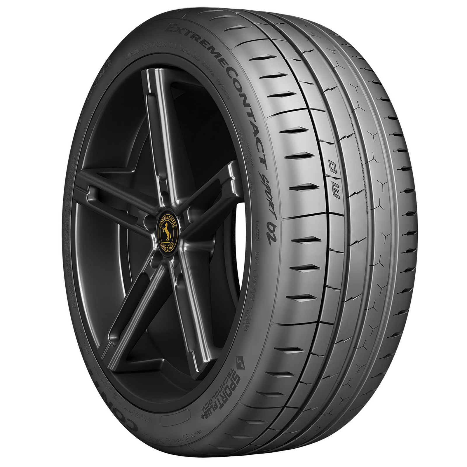 2 New Continental Extremecontact Sport 02 - 255/45zr17 Tires 2554517 ...