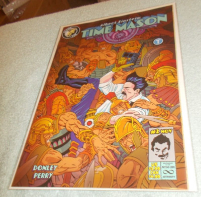 ALBERT EINSTEIN TIME MASON # 2 ACTION LAB COMIC 2018 F/VF | eBay