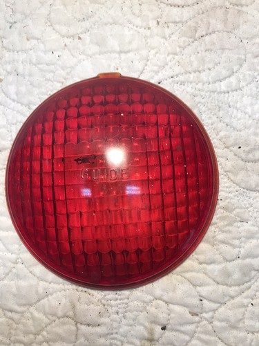 Vintage Auto Car Truck Red Glass Lens GUIDE | eBay