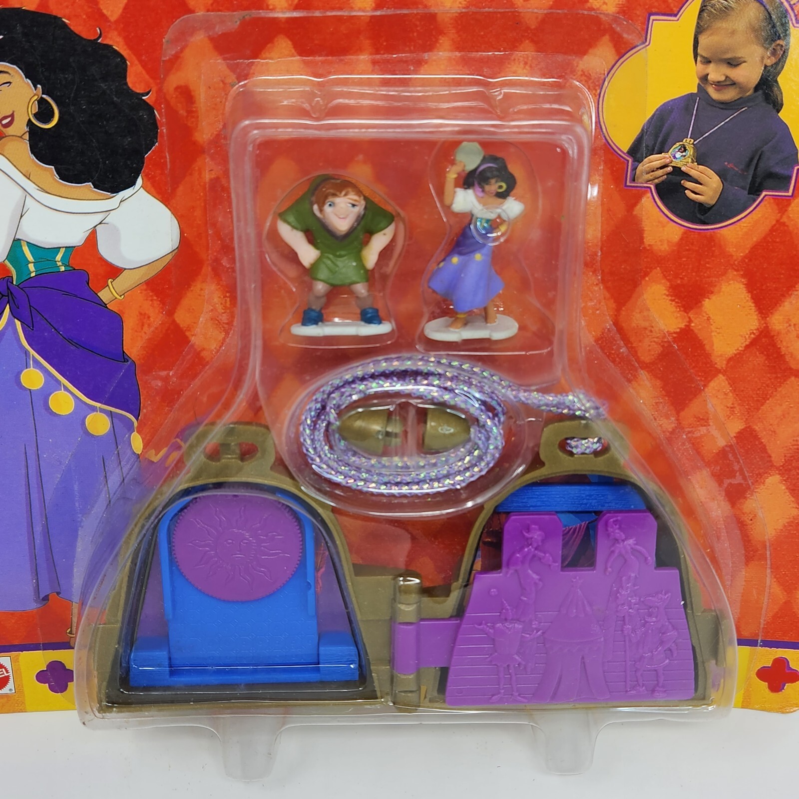 VINTAGE MATTEL DISNEY HUNCHBACK OF NOTRE DAME ONCE UPON A LOCKET ...