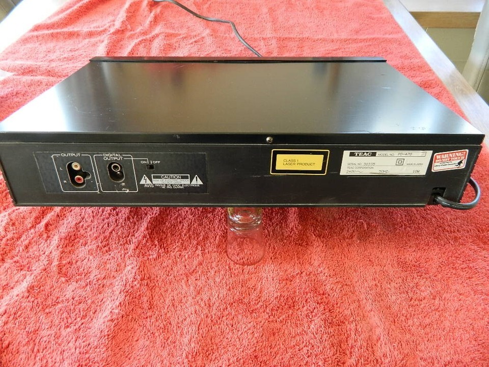 TEAC Compact Disc Player PD-470 | eBay UK