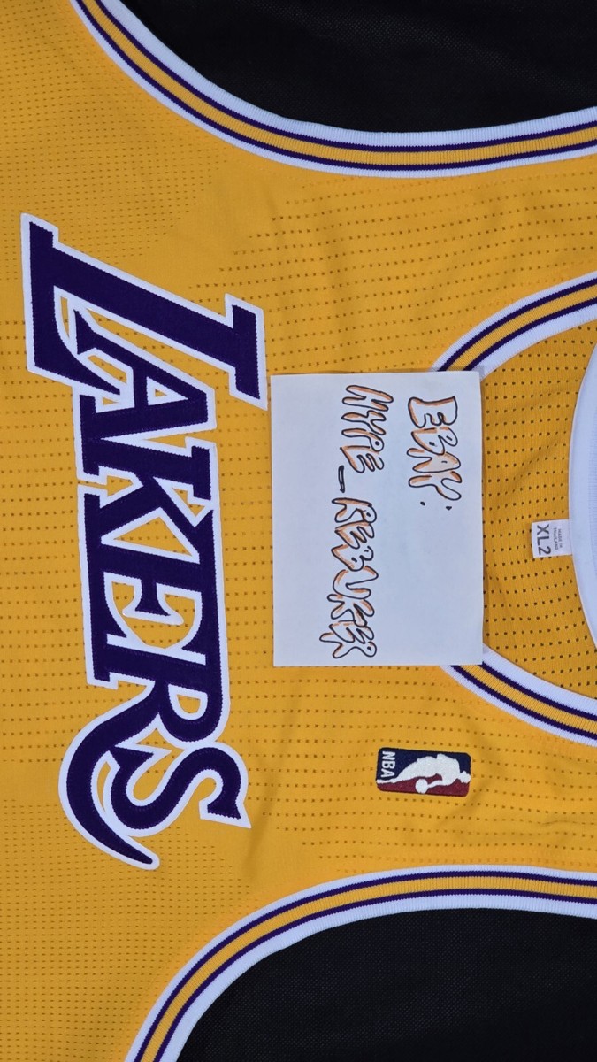 KOBE BRYANT 2010-11 HWC Nights LAKERS Adidas REV30 Pro-cut KOBE BRYANT 2010-11 HWC Nights LAKERS Adidas REV30 Pro-cut