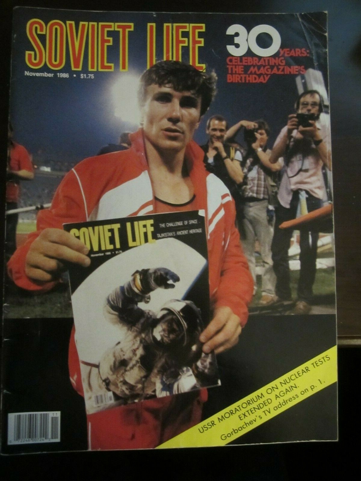 Soviet Life Magazine November 1986 Goodwill Games Sergei Bubka L44 | eBay
