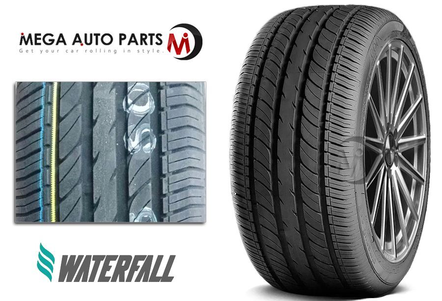 1 New Waterfall Eco Dynamic 245/45R18 100W All Season Tires 45000 Mile ...