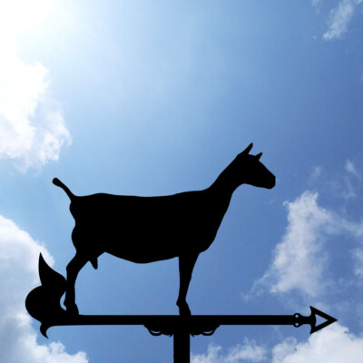 Goat Metal Weathervane, Weather Vane, home roof decor, nanny goat | eBay