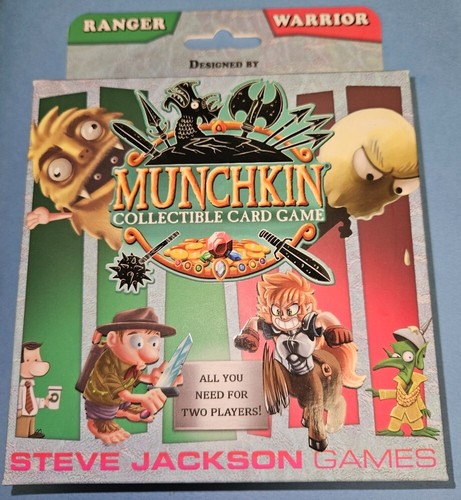 Munchkin Collectible Card Game Ranger & Warrior 2 Player Starter | eBay