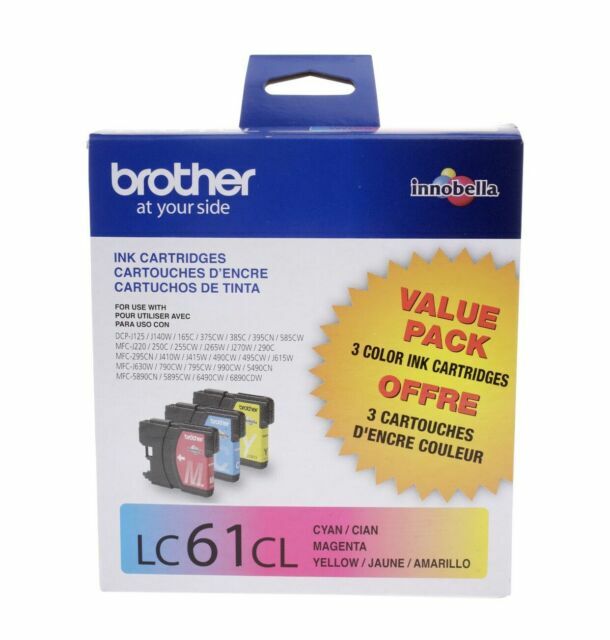 Brother LC61 (LC61CL) Tri-Color Ink Cartridge for sale online | eBay