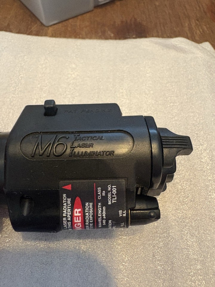 INSIGHT TECHNOLOGY M6x Tactical Laser AND LIGHT Illuminator Vintage | eBay