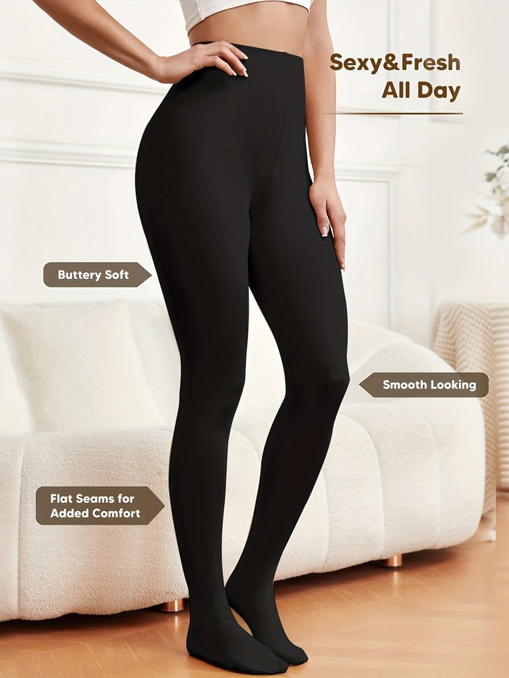 Womens Compression Pantyhose Closed Toe High Waist Support Stockings