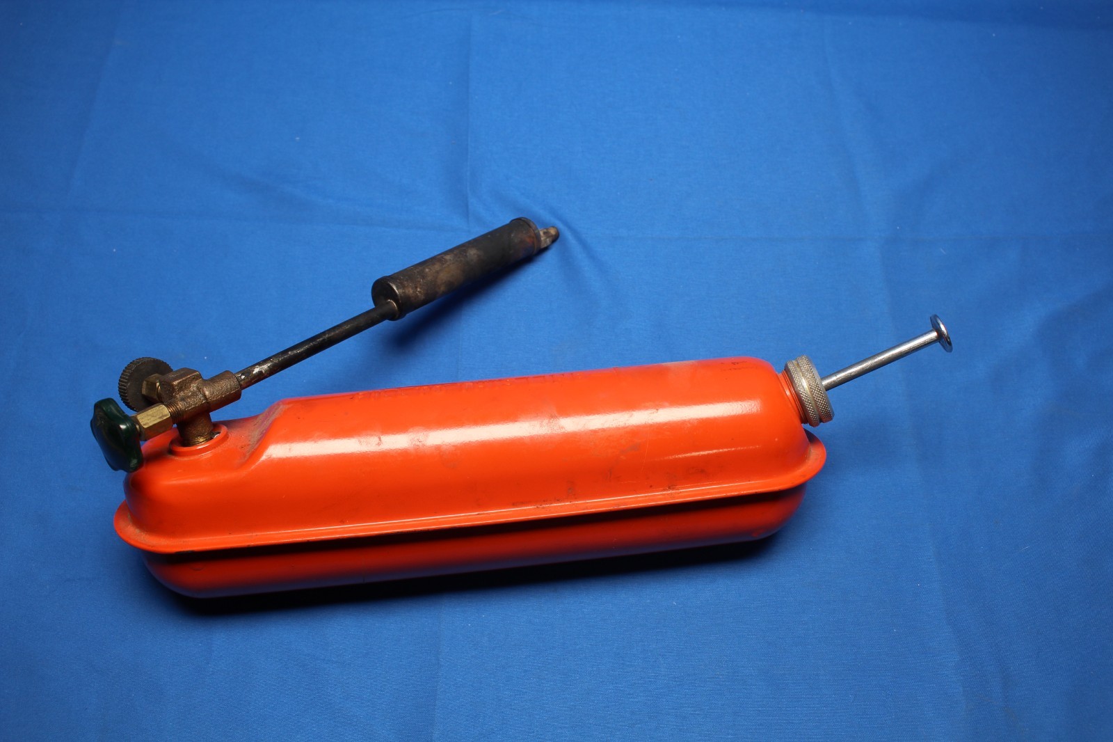 Thermos Model 8423 Gas Tank Camping Cook Stove Orange Fuel Tank Un ...