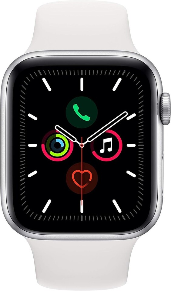Apple Watch Series 5 Aluminum 40mm A2094 (GPS + Cellular) Silver (Very ...
