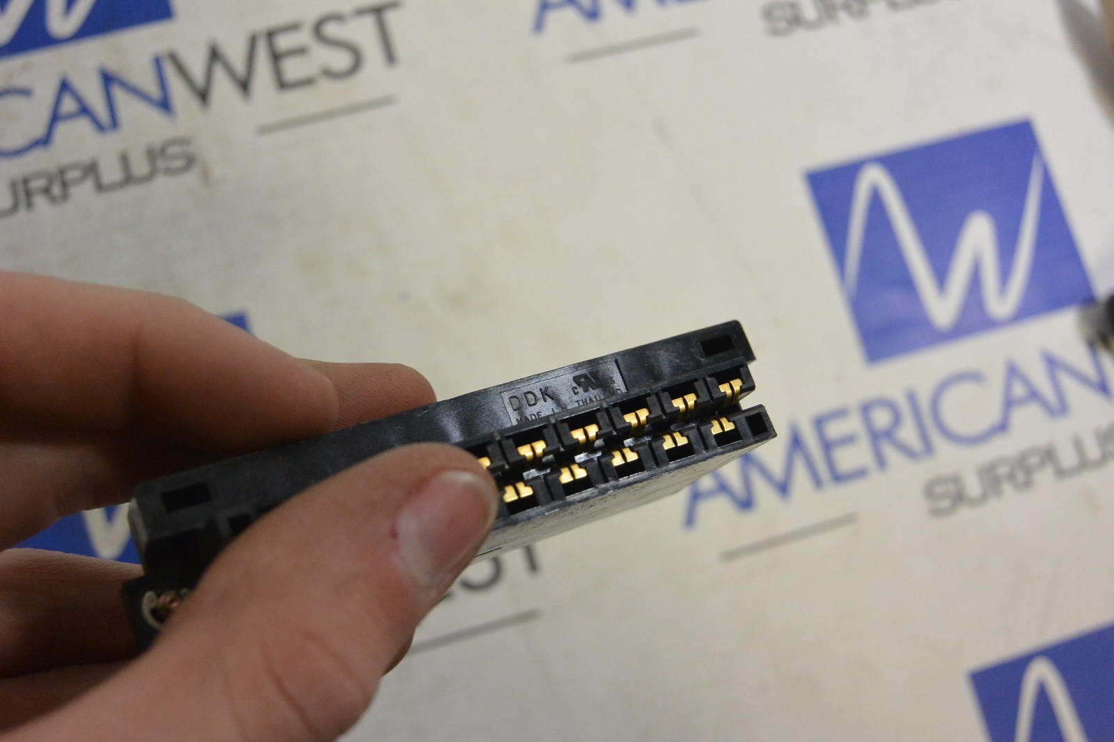 FUJIKURA DDK 18 Point Terminal Strip Plug in Connector | eBay