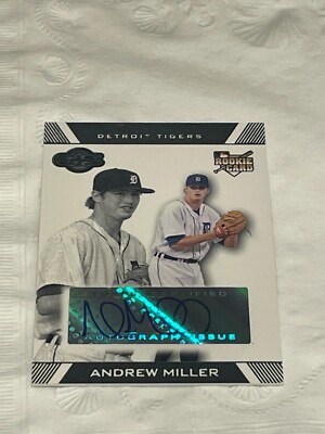 2007 Topps Co-Signers Andrew Miller Rookie Auto Autograph | eBay