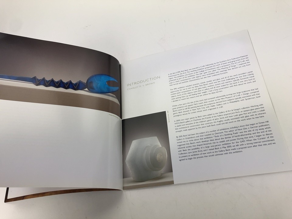 Rick Beck Form Sculpture Artist Works Art Collection Book | eBay