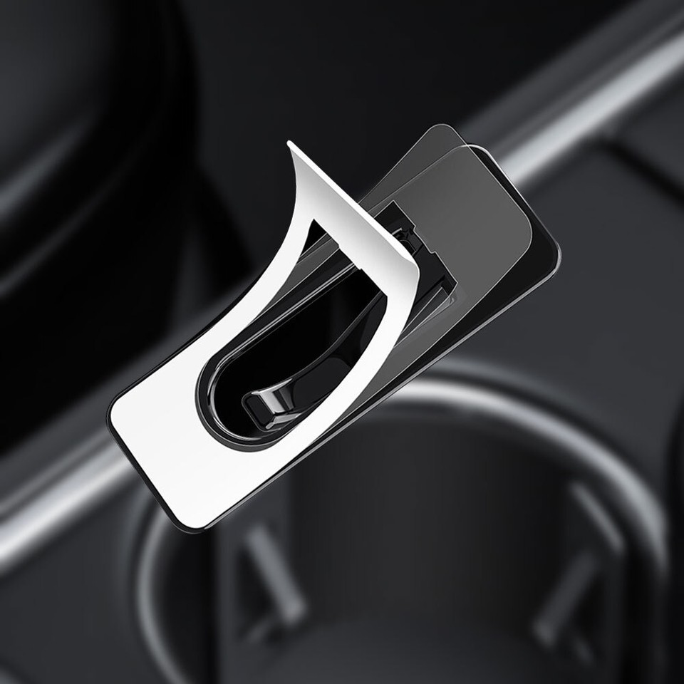 3x Car Parts Cup Holder Position Limiter Slot Stabilizer Fixer Black ...