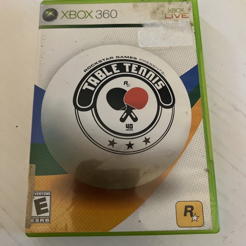 Pre Owned Rockstar Games Presents Table Tennis (Microsoft Xbox 360 ...