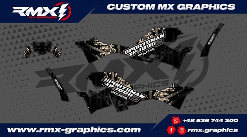 Polaris Sportsman XP 1000 S 2020-2023 Decals Stickers Dekor Designs RMX ...
