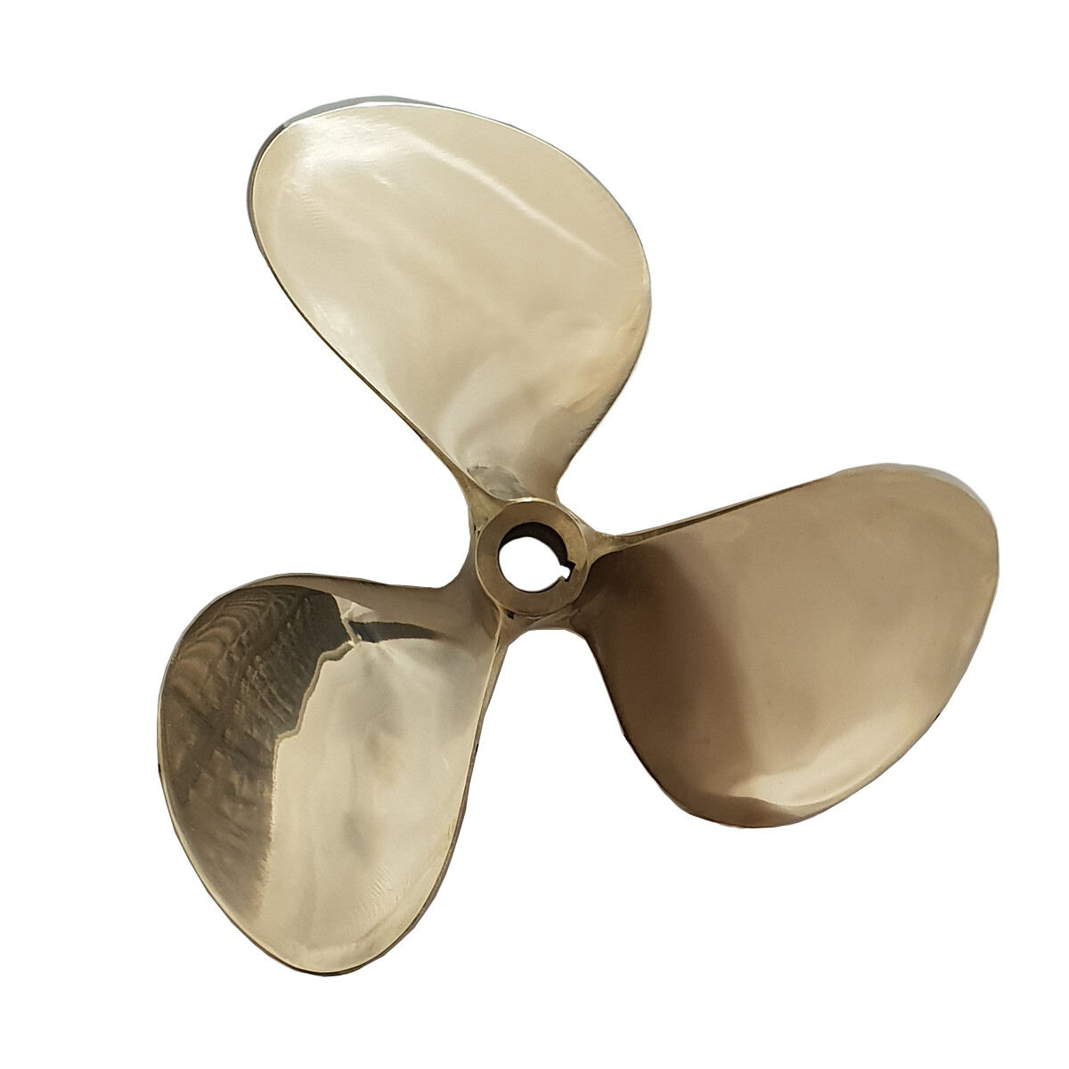 Austral Compuski Ski Propeller 3 Blade Polished Bronze Cup Prop 1 ...