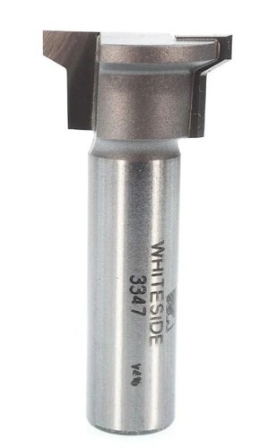 WHITESIDE #3347 LOCKING DRAWER GLUE JOINT BIT 1/2" SH X 1/2" CL X 1" LD ...