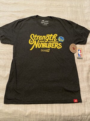 NWT Golden State Warriors Mens Large NBA Strength In Numbers Sportige T ...