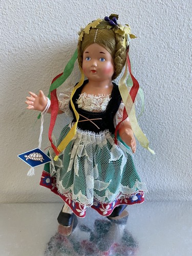 Schildrot Turtle Mark Celluloid German Doll With Tag | eBay