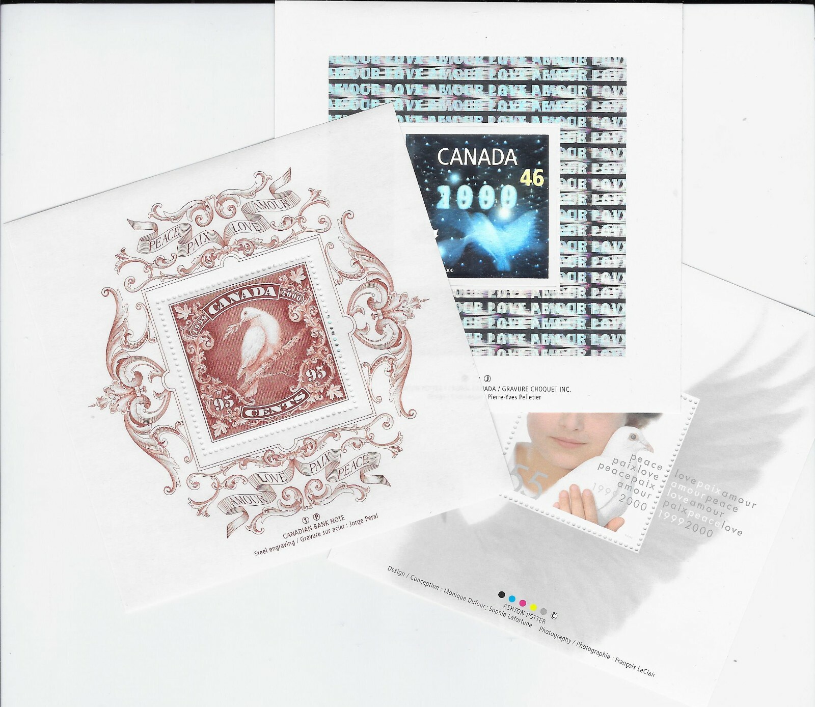 Canada Post Millennium 1999-2000 Canada Coin & Stamp set In Keepsake ...